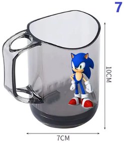 Hrníček s držákem na zubní kartáček - Sonic Motiv: 7