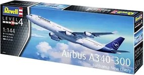 Revell A340-300 Lufthansa New Livery / Plastikový model / 1:144
