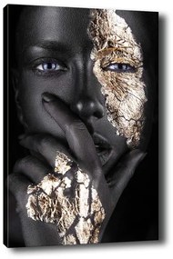 Obraz Žena se zlatem 50x70 cm