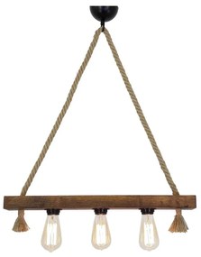 Dřevěné stropní závěsné svítidlo Kutuk