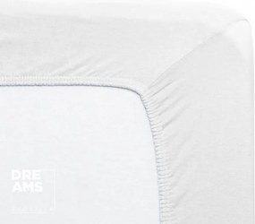 Florella Prostěradlo Avance Jersey 45 Weiss Basic, 180x200 cm