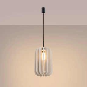 Sollux Lighting Závěsná lampa MULA 27 béžová