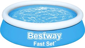 Bestway Nafukovací bazén Fast Set s příslušenstvím 183 x 51 cm modrý