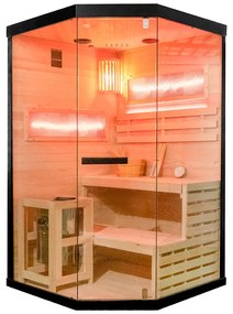 BPS-koupelny Finská sauna Relax HYD-4782 120x120, 2 osoby