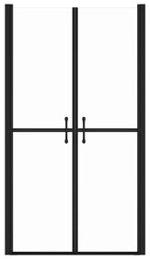 vidaXL Marketos Sprchové dveře čiré ESG (98–101) x 190 cm