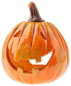 Keramický svícen s haloweenským motivem Pumpkin – Dakls