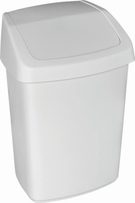 CURVER SWING BIN 15L Odpadkový koš 30,6 x 24,8 x 41,8 cm bílý 03985-026