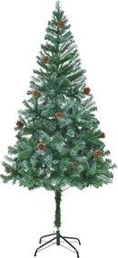 Umělý vánoční stromeček s stojanem Zelená 180 cm PVC a Ocel 3396717