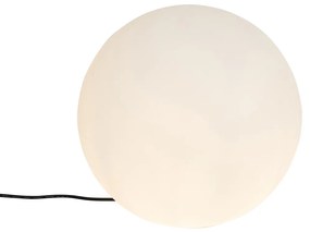 Moderní venkovní lampa bílá 45 cm IP65 - Nura