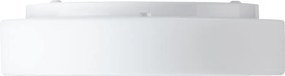 OS ELS70912 ELSA 3 IP stropní/nástěnné skleněné svítidlo bílá IP65 4000 K 19W LED nouzové kombinované 3 h - OSMONT