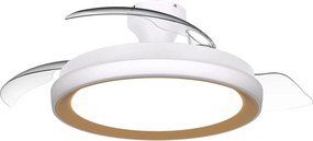 PH 8721103096067 Bliss DC stropní ventilátor a svítidlo 28W+35W zlatý - PHILIPS