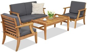 Zahradní nábytek z akátového dřeva Danang Coffee 4 Garden Point