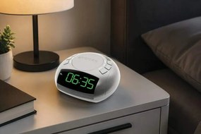 JVD Digitální budík do sítě s LED podsvícením JVD SB460.2