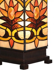 Stolní lampa Tiffany Fleur – 12x12x35 cm