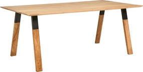 XXXLutz JÍDELNÍ STŮL, akácie, přírodní barvy, 200/100/76 cm Livetastic - Jídelní stoly - 000729002402