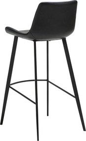 Černá barová židle (výška sedáku 74,5 cm) Hype – DAN-FORM Denmark