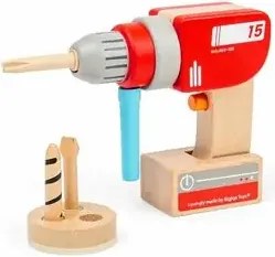 Bigjigs Toys Dřevěná vrtačka / od 3 let
