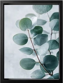 Jemná příroda - obraz - Eukalyptus v minimalistickém stylu 54 - A4 – 210 × 297 mm - 159 Kč