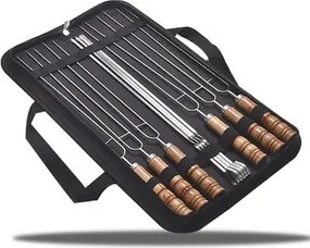 UG Grill Sada nerezových vidlic a špízů 10ks