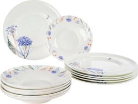 XXXLutz JÍDELNÍ SOUPRAVA jemný kostní porcelán (fine bone china) keramika Novel - Kolekce nádobí - 007136064501