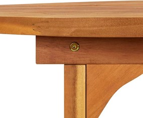Zahradní jídelní stůl 180 x 90 x 75 cm masivní akáciové dřevo 315948