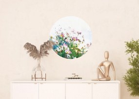 Samolepící vliesová fototapeta na zed' Divoké Kvítí | 70 x 70 cm | DCR3201