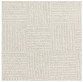 Slonovinový ručně tkaný vlněný koberec 200x290 cm Zennith Grid – Asiatic Carpets