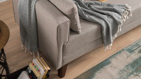 Hanah Home Pohovka AVRIL tyrkysová 178 cm 825BLC1508