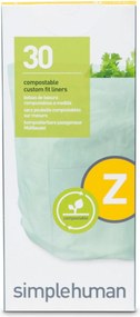 XXXLutz KOMPOSTOVATELNÝ SÁČEK 4 l Simplehuman - Odpadkové koše - 005175003102