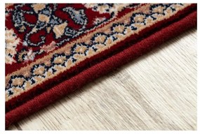 Vlněný kusový koberec Hortens bordó 200x300cm