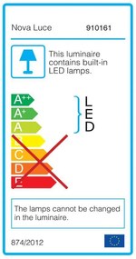 Nova Luce Nástěnné LED svítidlo ODIN, 5W Barva: Bílá