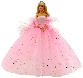 Šatičky  a botičky pro panenky Barbie (30 cm) Barva: L