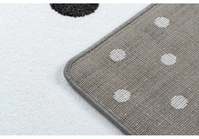Dětský kusový koberec Králíček šedý 200x290cm