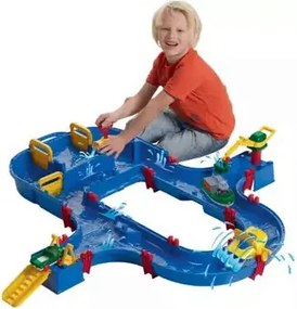 BIG AquaPlay Vodní dráha s přehradou a pumpou + figurka