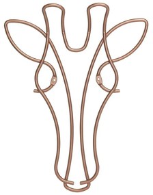 Nástěnný věšák ve tvaru žirafy Metaltex, šířka 20 cm