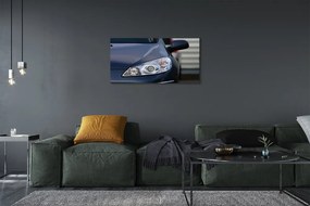 Obrazy na plátně auto black 125x50 cm