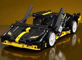 Stavebnice auta SUPERCAR No.J2011 černá - 589 dílků