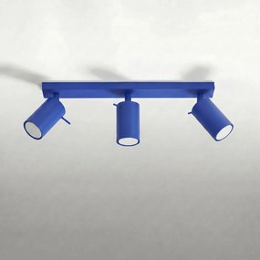 Sollux Lighting Stropní svítidlo RING 3 ultramarínové