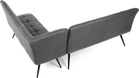 Autronic Rohová jídelní lavice DCL-D1950 209x169 cm Barva potahu: Šedá