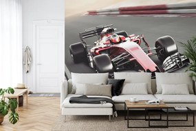 Fototapeta Vůz F1 Na Trati Hladký vinyl 254x184