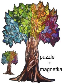 Falixen Puzzle "Strom čtyř období"