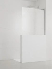 Sprchová zástěna SAT walk-in 110 cm na sníženou příčku SATBWIS110ZAVP