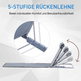 Ocelová přepravní taška HOMCOM 134x48x36-45cm, robustní a univerzální pro přepravu | Aosom.de
