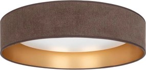 BRILAGI-LED Stm. sv. VELVET SM. VARI 24W/230V 3000-6500K pr.45 cm hnědá/zlatá+DO
