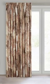 ZATEMŇOVACÍ ZÁVĚS NA PÁSCE ELLA 140X270 CM VZOROVANÁ