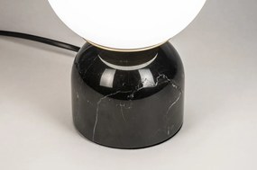 Stolní lampa Merlot Nero Marmor