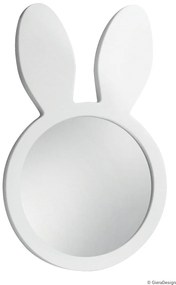 Zrcadlo Bunny Barva: Bílá