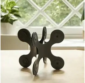 Clixo Designer Black  Grey Magnetická stavebnice / 9ks / od 4 let