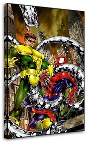 Gario Obraz na plátně Boj se Spider-Manem - Saqman Rozměry: 40 x 60 cm
