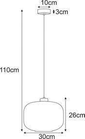 Lustr nad stůl Kaja SPARTA K-5641 bílé sklo 1xE27